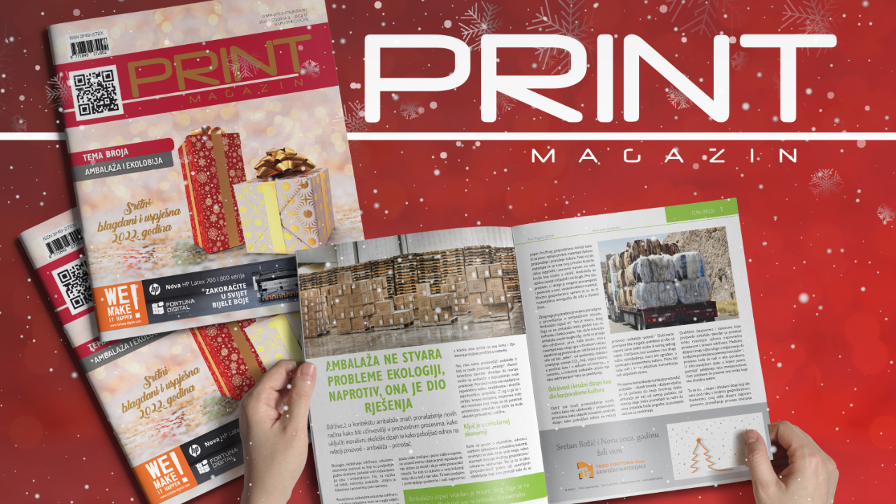Izašao novogodišnji broj Print Magazina • Print Magazin