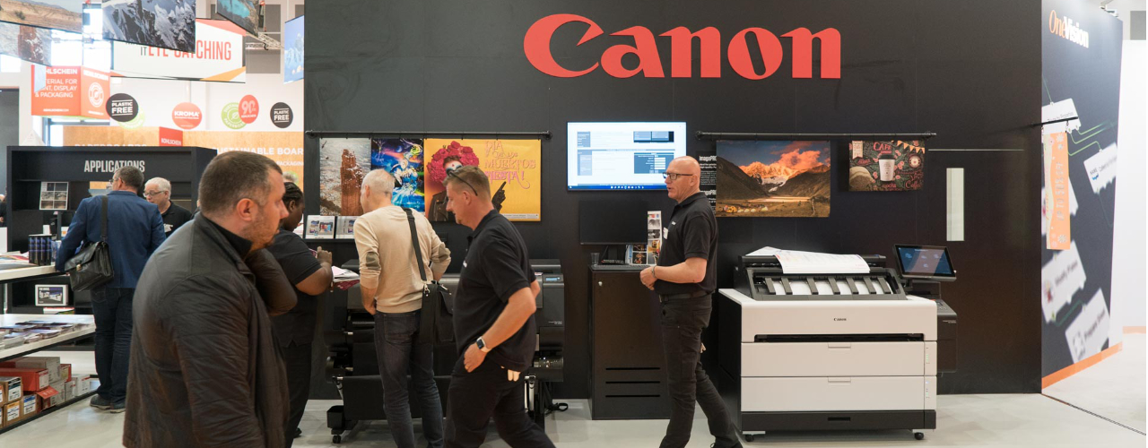 Canon Europe - tri europske premijere na FESPA 2022 • Print Magazin