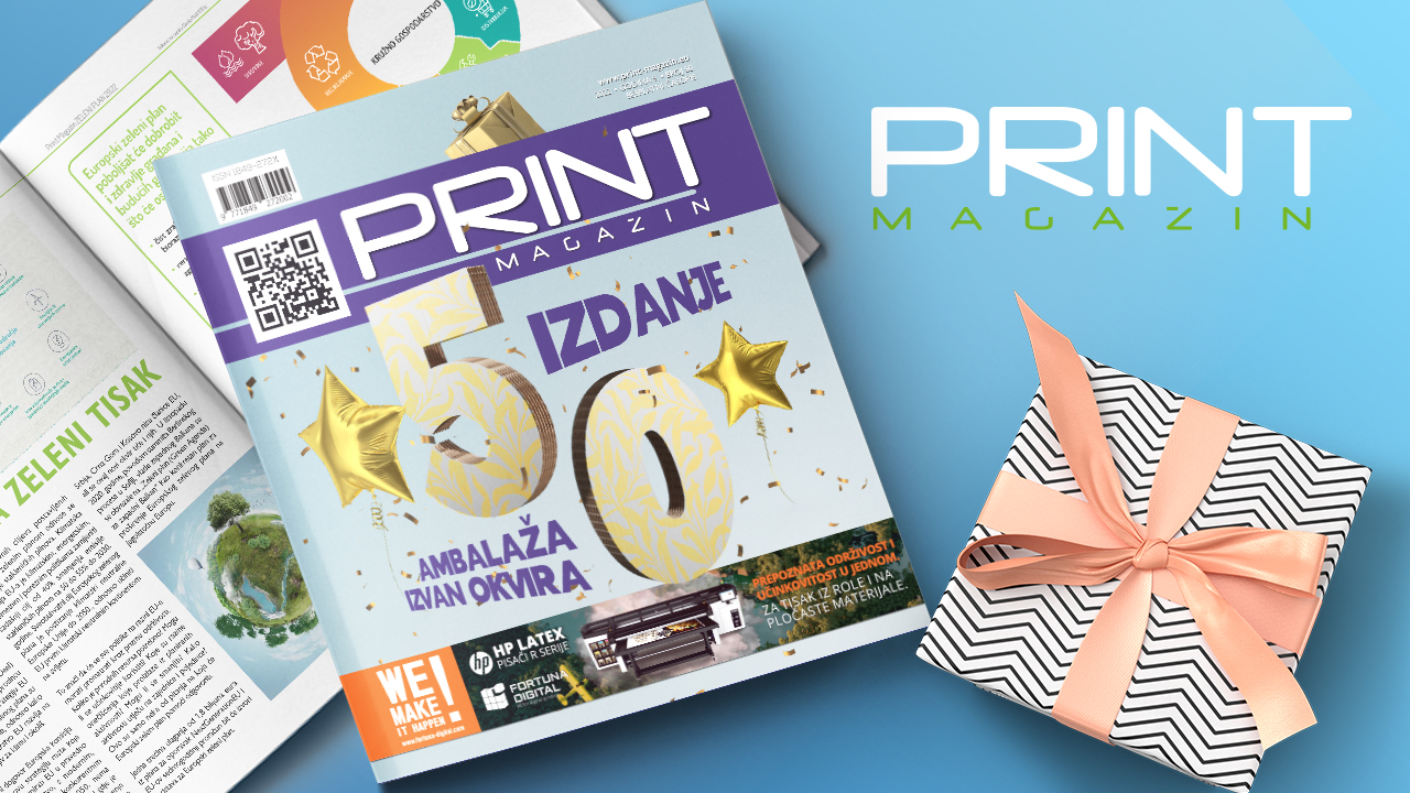 50. broj Print Magazina - devet godina smijeha i znoja • Print Magazin