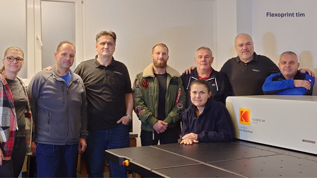 Flexoprint: oko odabira Flexcel NX tehnologije nije bilo dvoumljenja ...