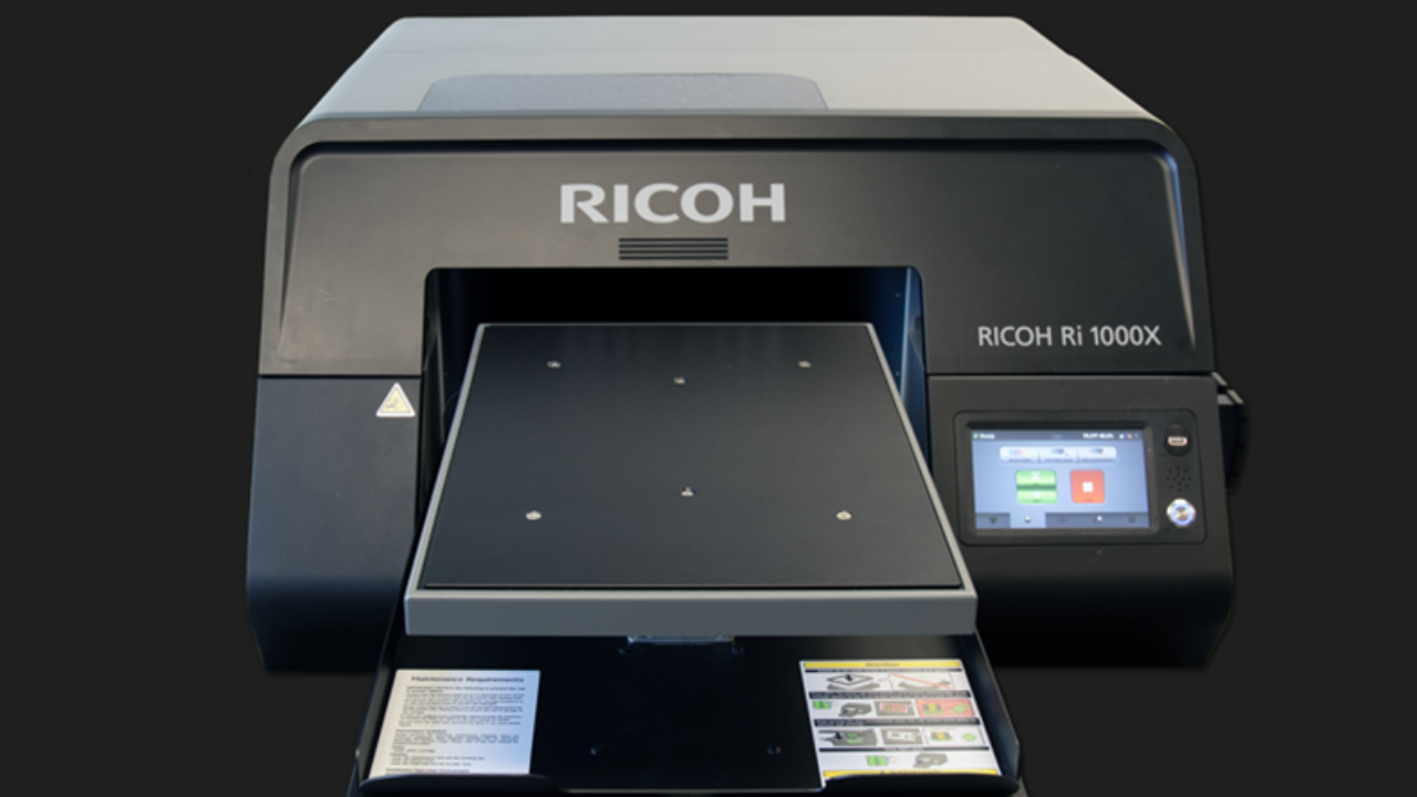 Ricoh predstavio unaprijeđeni model DTG printera Ri 1000X • Print Magazin